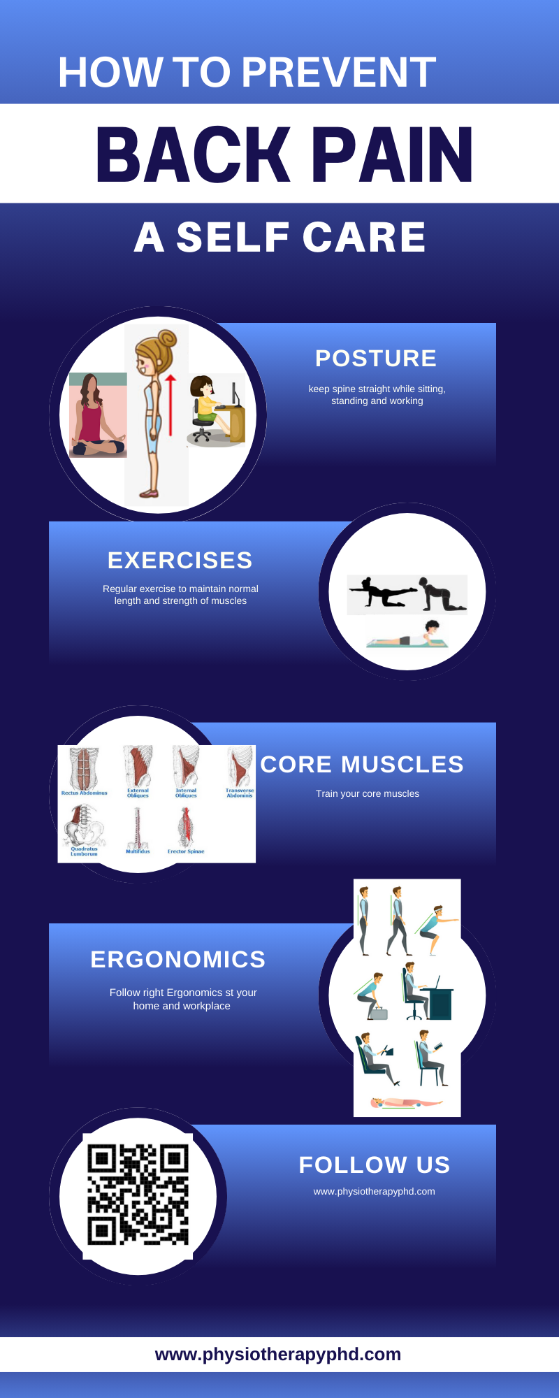 Prevention of Back pain – Enrich your skills..